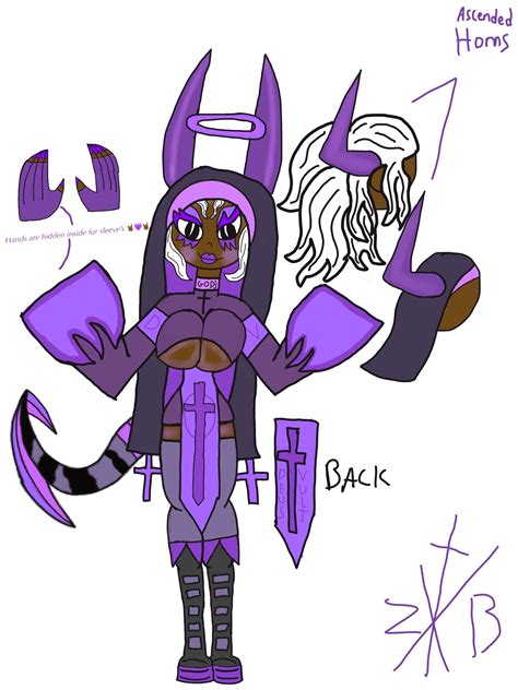 Darcella Ascended Succuboi Form By Zack259x On Deviantart
