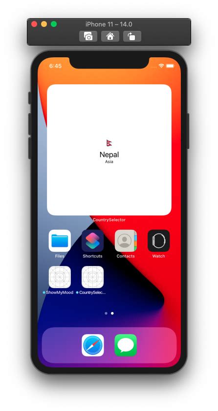 ios小部件 编写ios的第一个小部件 csdn博客
