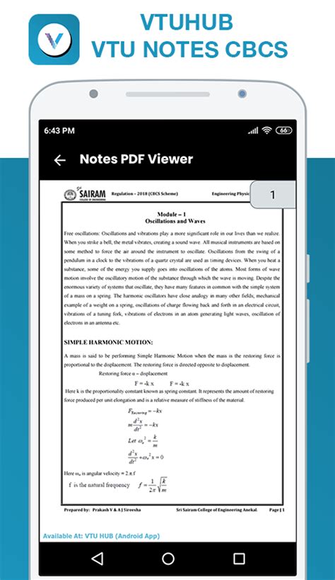 Vtu Notes Cbcs Vtu Hub For Android Download
