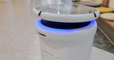 대전시 지하철 역사서 인공지능 방역로봇 실증