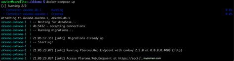 Akkoma In A Raspberry Pi 4 Under Docker