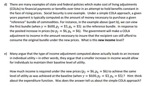 Solved Consider The Following Utility Function That Defines
