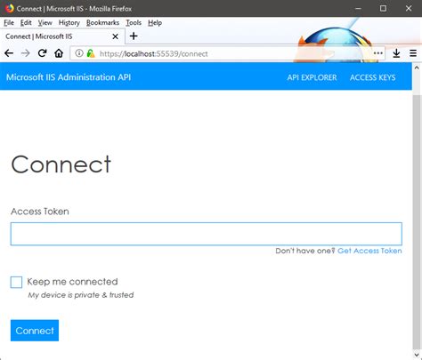 IIS Administration API Thinkwise Documentation