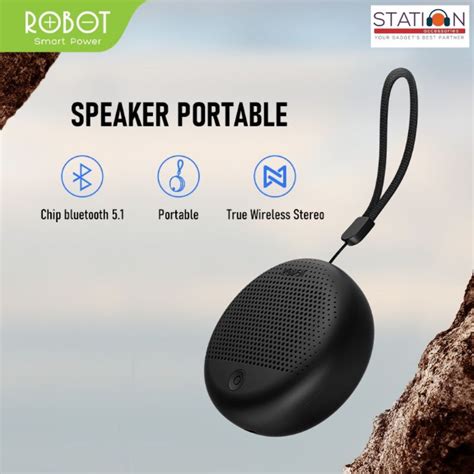 Jual Speaker Bluetooth Chip 5 1 Portable Robot Rb30 Tws Shopee Indonesia