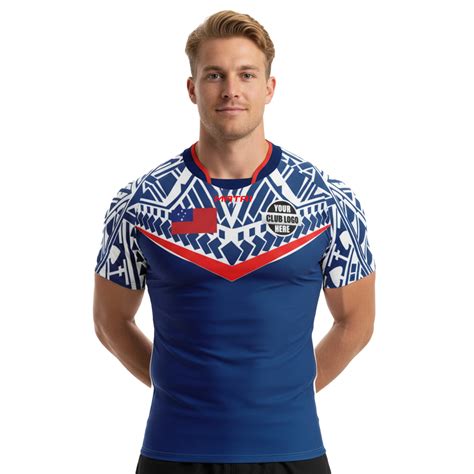 Elite Sublimated Rugby Jersey Samoa Inspired Designs Matai Sports