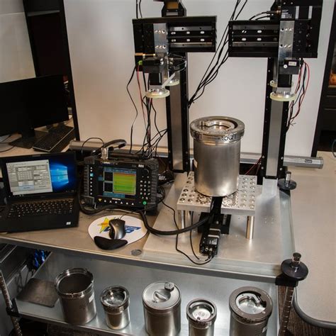 Positioning Of The Savy Container On The Mints Test Table Download