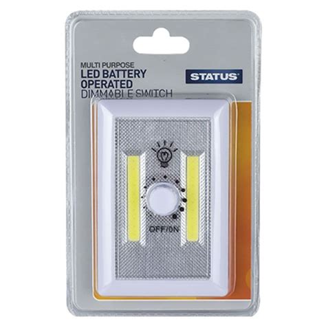 Status Battery Operated Led Light Dimmer Switch
