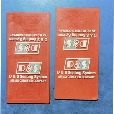 Ds Silicon Rubber Label Thickness 24mm At Rs 5piece In New Delhi