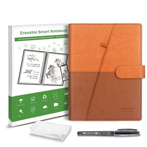 Pu Smart Erasable Notebook Paper Reusable Portable Vicedeal
