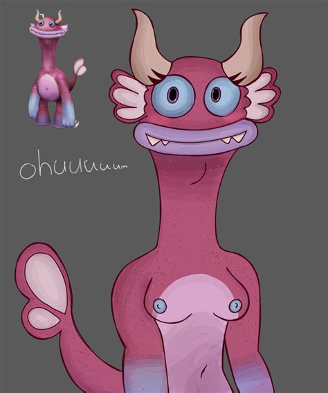 Rule 34 Blue Eyes Boobs Burplordahh Long Neck My Singing Monsters