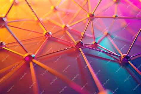 Abstract Representation Of Connectivity And Communication Through