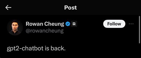 new the mystery gpt2 chatbot has returned and been renamed r chatgpt