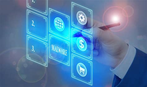 Text Sign Showing Malware Conceptual Photo Malicious Software Or File That Is Harmful To A