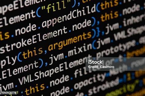 실제 자바 스크립트 코드 화면을 개발입니다 프로그래밍 워크플로 추상 알고리즘 개념입니다 근접 촬영의 자바 스크립트와 Html 코드입니다 Java 프로그래밍 언어에 대한 스톡