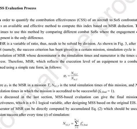 decision tree for mss based evaluation download scientific diagram