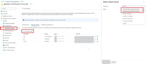 Entra App Registration Policy To Restrict Client Secret Expiration To