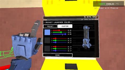 Ultrakill V1 Color Palette For Weapons Kosgames