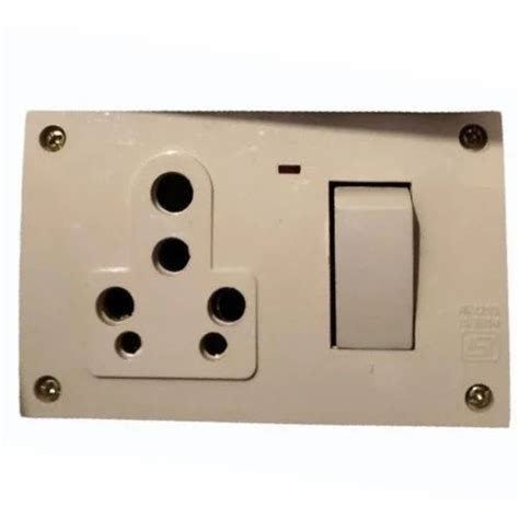 6a Polycarbonate Modular Switchboard At ₹ 90 Piece In New Delhi Id