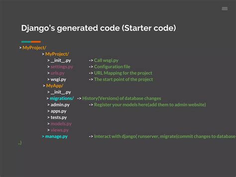 introduction to django pptx