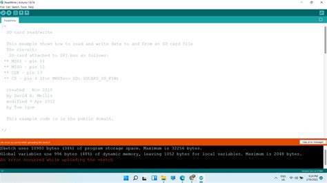 My SD Is Not Working Sensors Arduino Forum