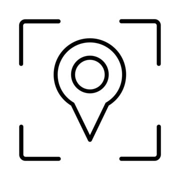 Gps Map Icon Line City Location Vector Line City Location PNG And Vector With Transparent