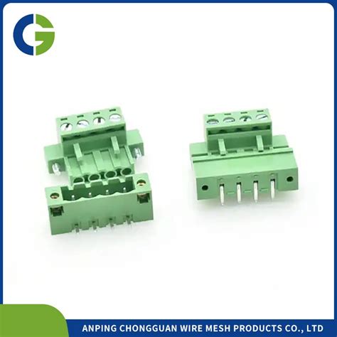 3 81mm Pitch PCB Connector 3 Pin PCB Screw Terminal Electronics Terminal Block 3 81mm Pin Header