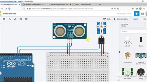 Iot Smart Gate Design For Smart Home Arduino Ultrasonik Sensor