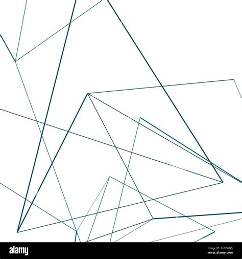 Abstract Connecting And Overlapping Lines Vector Illustration Stock Vector Image And Art Alamy