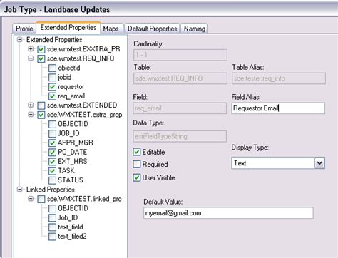 Configuring Extended Properties—arcmap Documentation