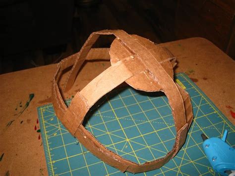 Happily Ever Crafter Diy Building A Medieval Helmet Out Of Cardboard