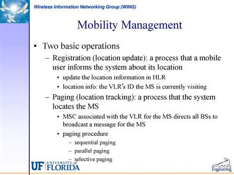 Eel 6591 Wireless Networks Mobility Management Ppt Download