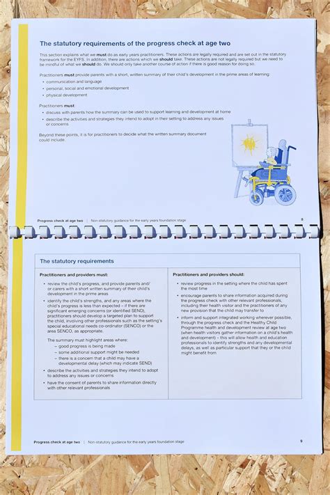 EYFS Progress Check At Age Two Guidance For Early Years Foundation Etsy UK