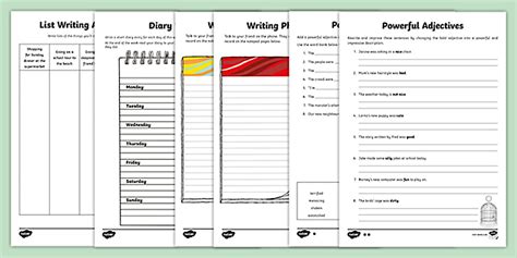 English Firstsecond Class Writing Pack 5 Teacher Made