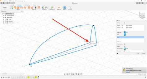 solved error when using the loft tool rail is not smooth autodesk