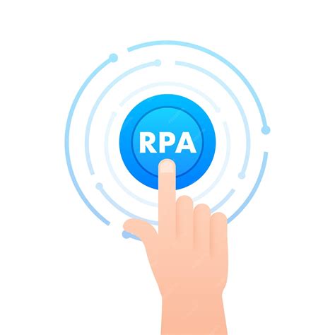 Premium Vector Rpa Robotic Process Automation Innovation Robots And Ai Artificial Intelligence