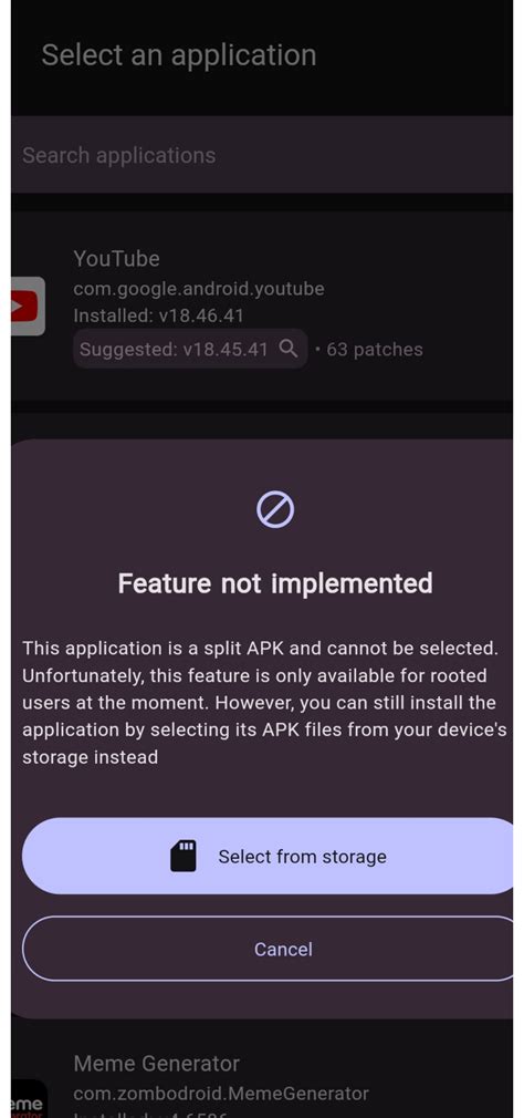 Revanced Crashing When Trying To Patch R Revancedapp