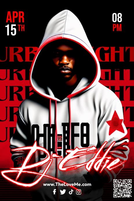 Rap Night Poster Template Postermywall