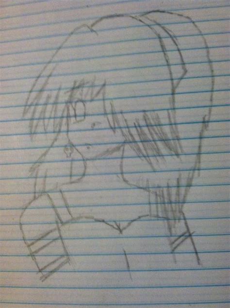 Anime Scene Girl Sketch By Melongravey On Deviantart