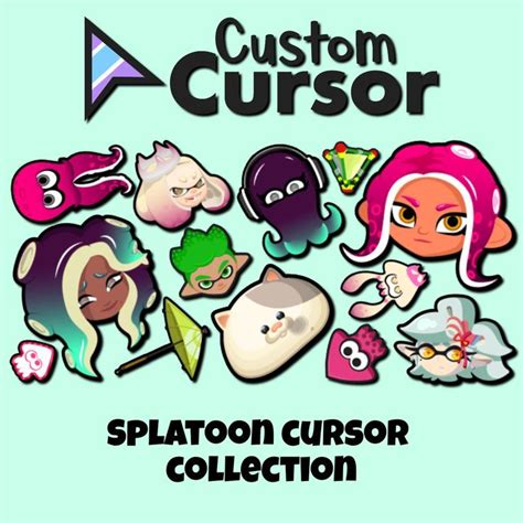 Splatoon Cursor Collection Cover Splatoon Team Colors Custom