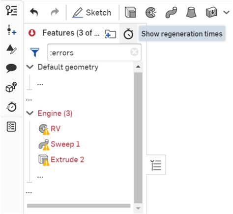 Feature And Part Lists