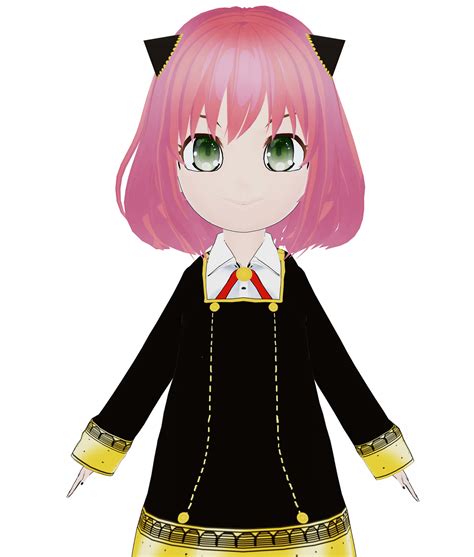Anya Forger 3d Model By Princy