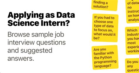 data science intern interview questions