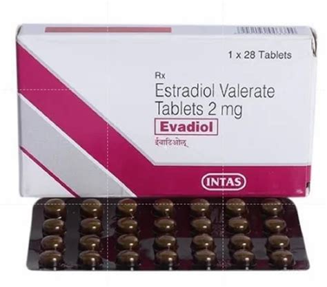 Estradiol Valerate 2mg Tablets At ₹ 1000stripe Walani Id