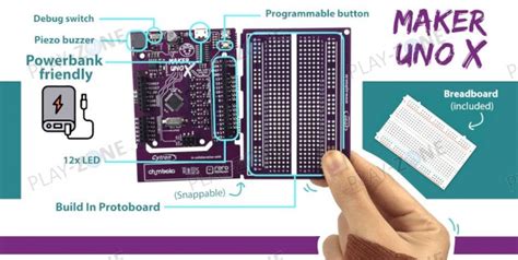 Play Zonech Cytron Maker Uno X Simplifying Arduino For Classrooms