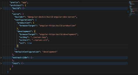 step by step enabling angular cli to ng serve over
