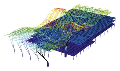 The Calculated Structural Vibration Modes A The First Vibration Download Scientific Diagram