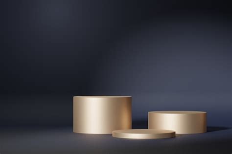복고풍 현대적이고 현대적인 디자인의 제품 배치를위한 연단 3d 렌더링 모형 및 브랜드 표시를위한 최소한의 장면 화장품 광고를위한