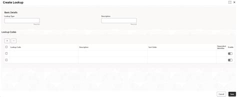 Create Lookup