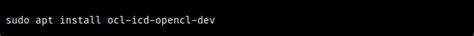 The LibOpenCL So On Ubuntu A Simple Guide
