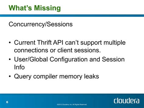 Hiveserver2 For Apache Hive Ppt